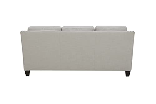 Amazon Brand β Stone & Beam Hina Classic Sofa Couch with Nailhead Trim, 87"W, Cream