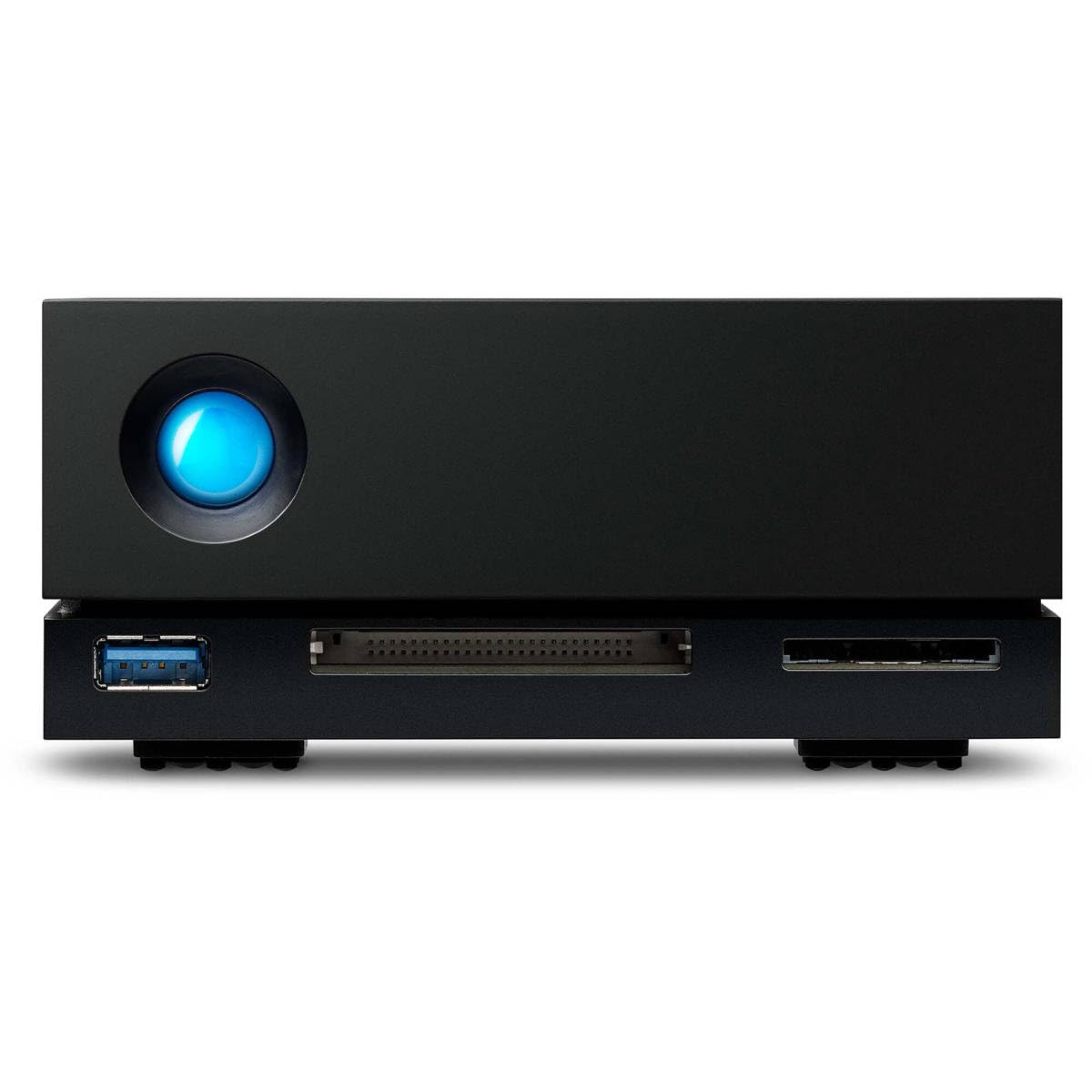 LaCie 1big Dock, 10TB, External Hard Drive, HDD Docking Station, Thunderbolt 3, 7.200 RPM, Enterprise Class Drives, for Mac and PC Desktop, 5 Year Rescue Services (STHS10000800)