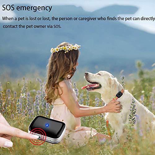 SEG Pet Location Tracker, Anti-Lost, Waterproof and Dustproof Miniature Locator for Dogs and Pets