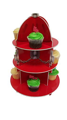 Cupcake Stand for Children's Parties, Fire Hydrant, Fire Fighter Theme!