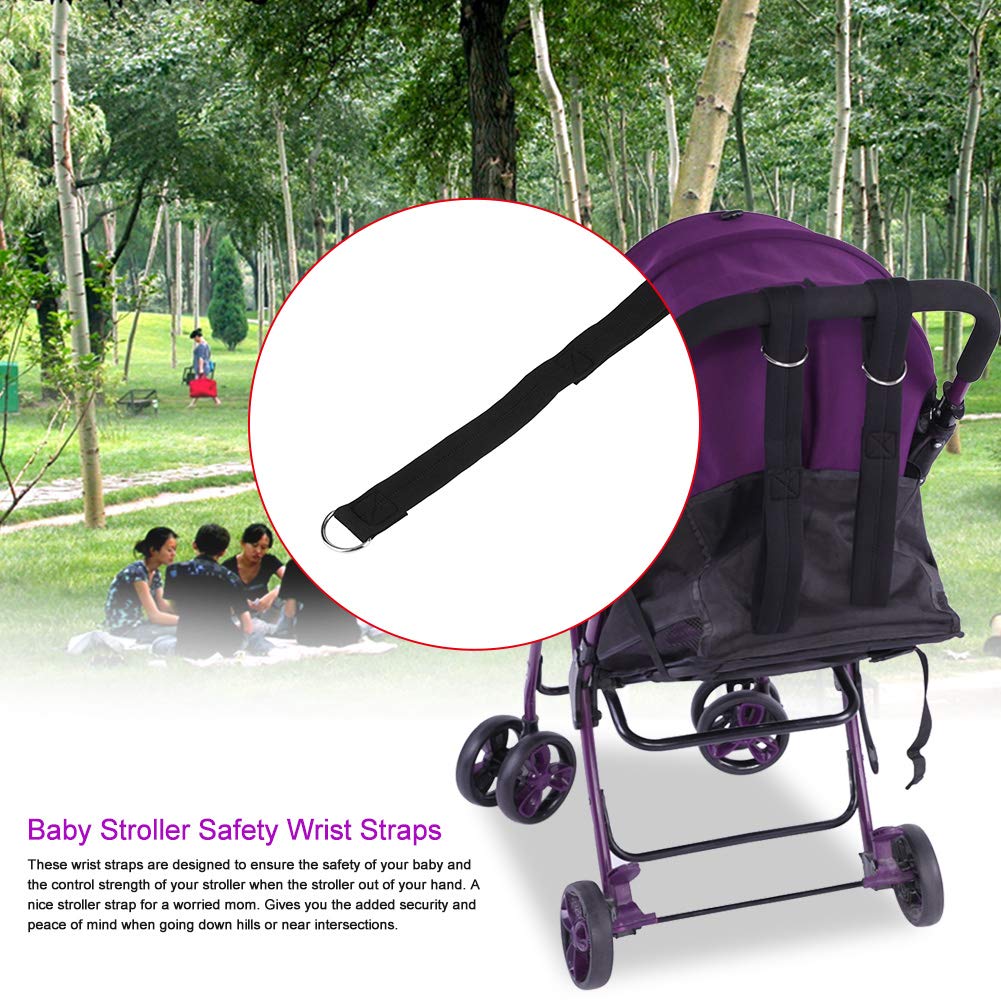 Naroote Baby Stroller Safety Wrist Strap, Baby Stroller Straps, Anti-Lost Wrist Leash Wheelchair Safety Wrist Strap Straps Hands Leash for Stroller or Wheelchair Security-Accessory