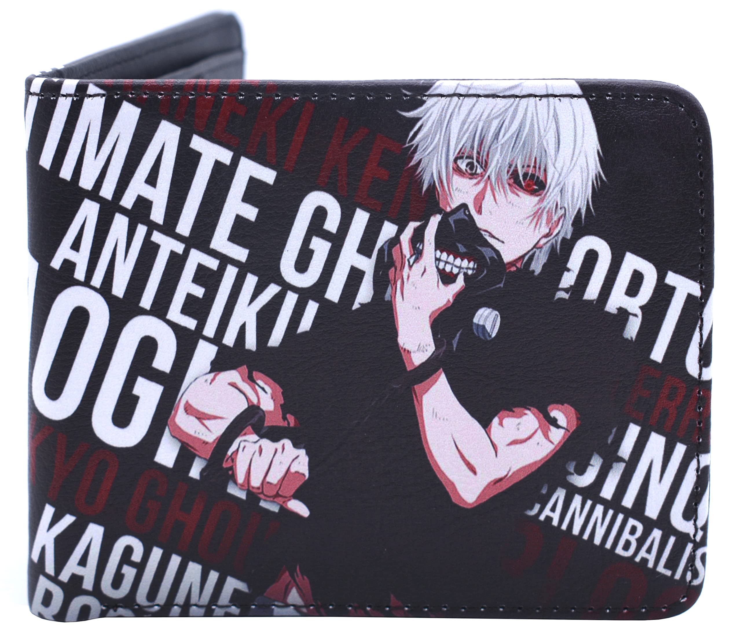 Amatensu Anime Characters Juzo Suzuya wallet Touka Kirishima wallet Ken Kaneki wallet A