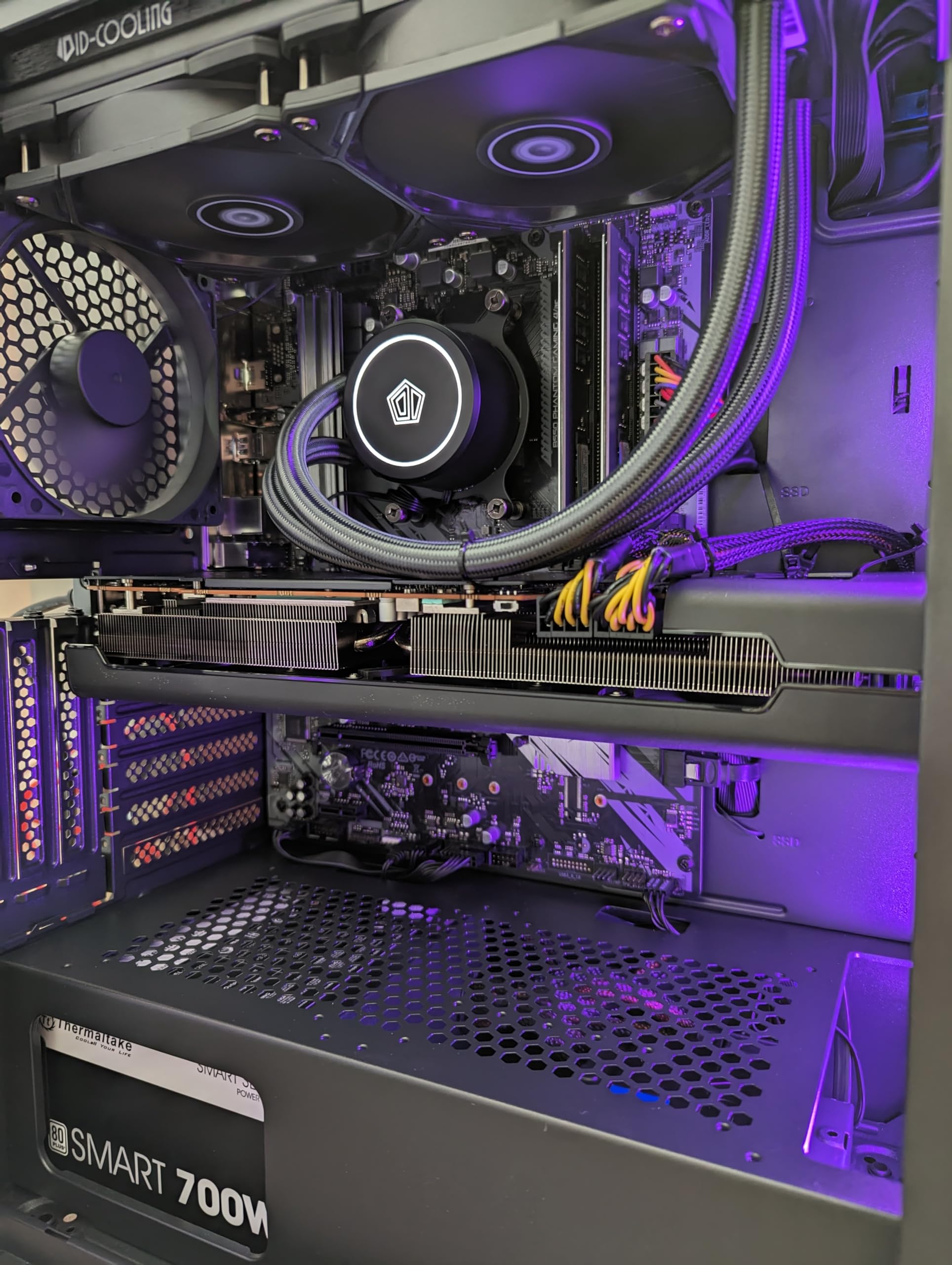 Centaurus Scorpius Gaming Computer - Intel i7-12700K 12-Core, Liquid Cooler, Radeon RX 7800 XT, 32GB RAM, 512GB NVMe SSD + 2TB HDD, Windows 11, WiFi, Glass, RGB | 4K VR Ready PC for Gamers
