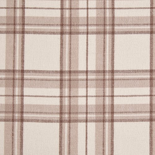 Amazon Brand β Stone & Beam Rustic Plaid Flannel Duvet Cover Set, Twin, Ivory and Cream