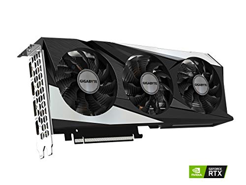 GIGABYTE GeForce RTX 3060 Gaming OC 12G Graphics Card, 3X WINDFORCE Fans, 12GB 192-bit GDDR6, GV-N3060GAMING OC-12GD Video Card