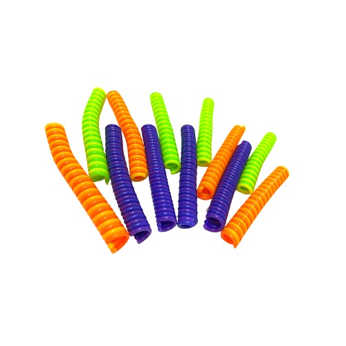Bonka Bird Toys 3625 Pk12 2.5-Inch Plastic Twist Foot Talon Craft Part Bird Toy