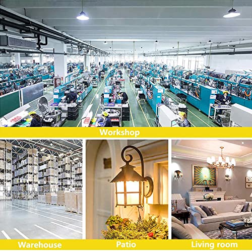 2 Pack 200W Equivalent LED Corn Light Bulb 3000 Lumen 6500K 30W Cool Daylight