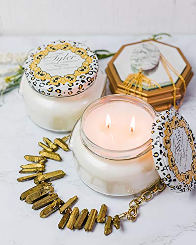 Tyler Candle Diva 2-Pack | 22 oz. Glass Jar Scented Candles | Bougie Parfumee Double-Wick Candles for The Home | Home Fragrance Gift Set Made in USA