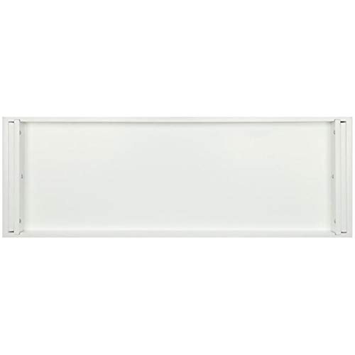 BOWERY HILL 6 Drawer Entryway Storage Cubby Bench in White and Gray