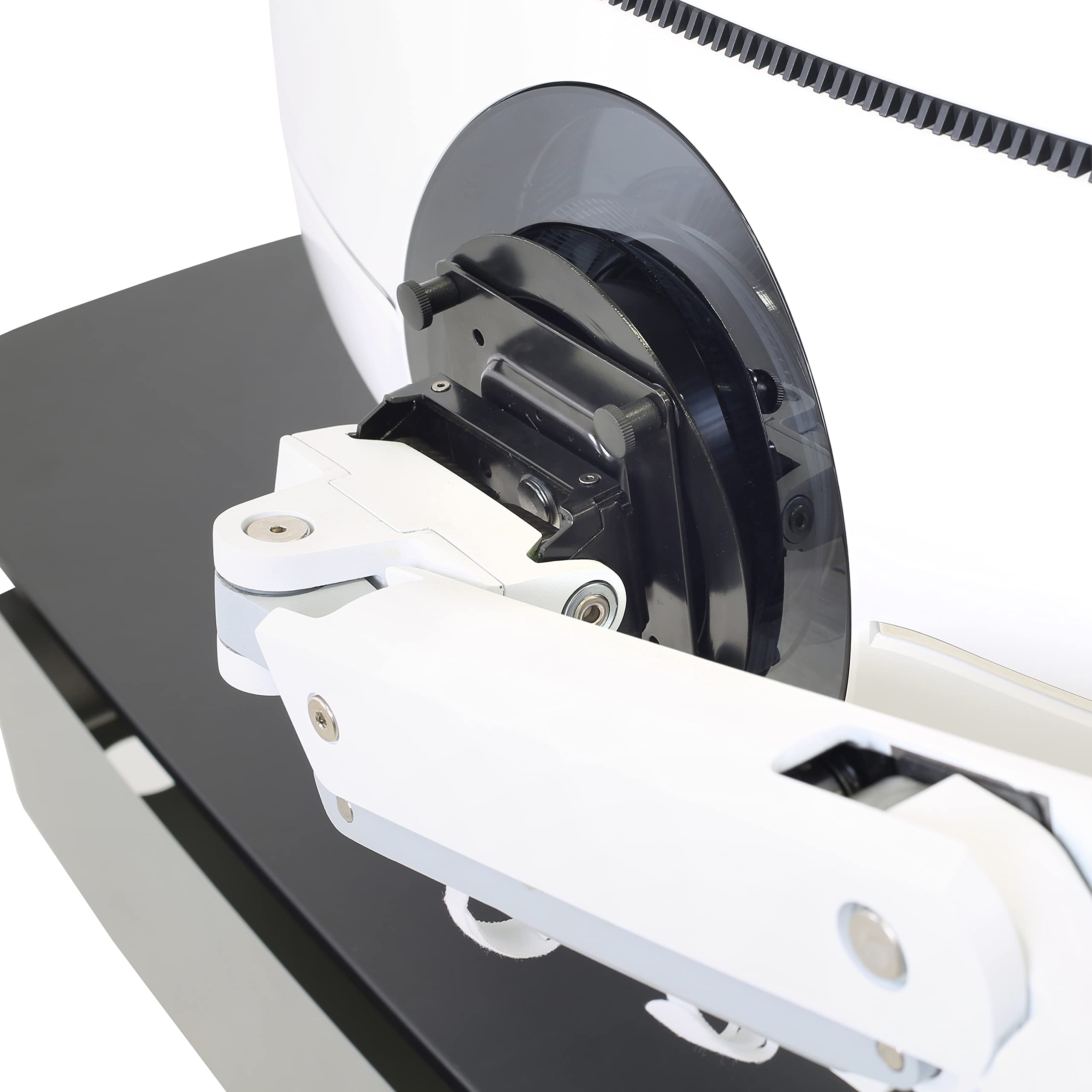 Ergotron – HX Heavy Duty Tilt Pivot – for 1000R, Ultrawide Curved Monitors, Screen Depth 6-12” – Add-on for HX Desk and HX Wall Monitor Arms