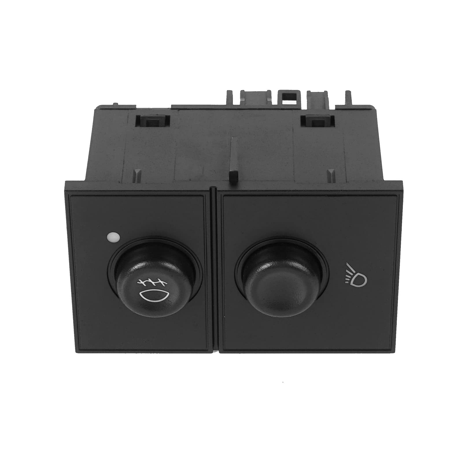 15143597 Cargo and Fog Lamp Switch Replacement for 2003-2007 GMC Sierra 1500 2500 3500 | Chevrolet Silverado 1500 2500 3500, 2003-2006 Cadillac Escalade EXT, Replace# 1S14820,15076588