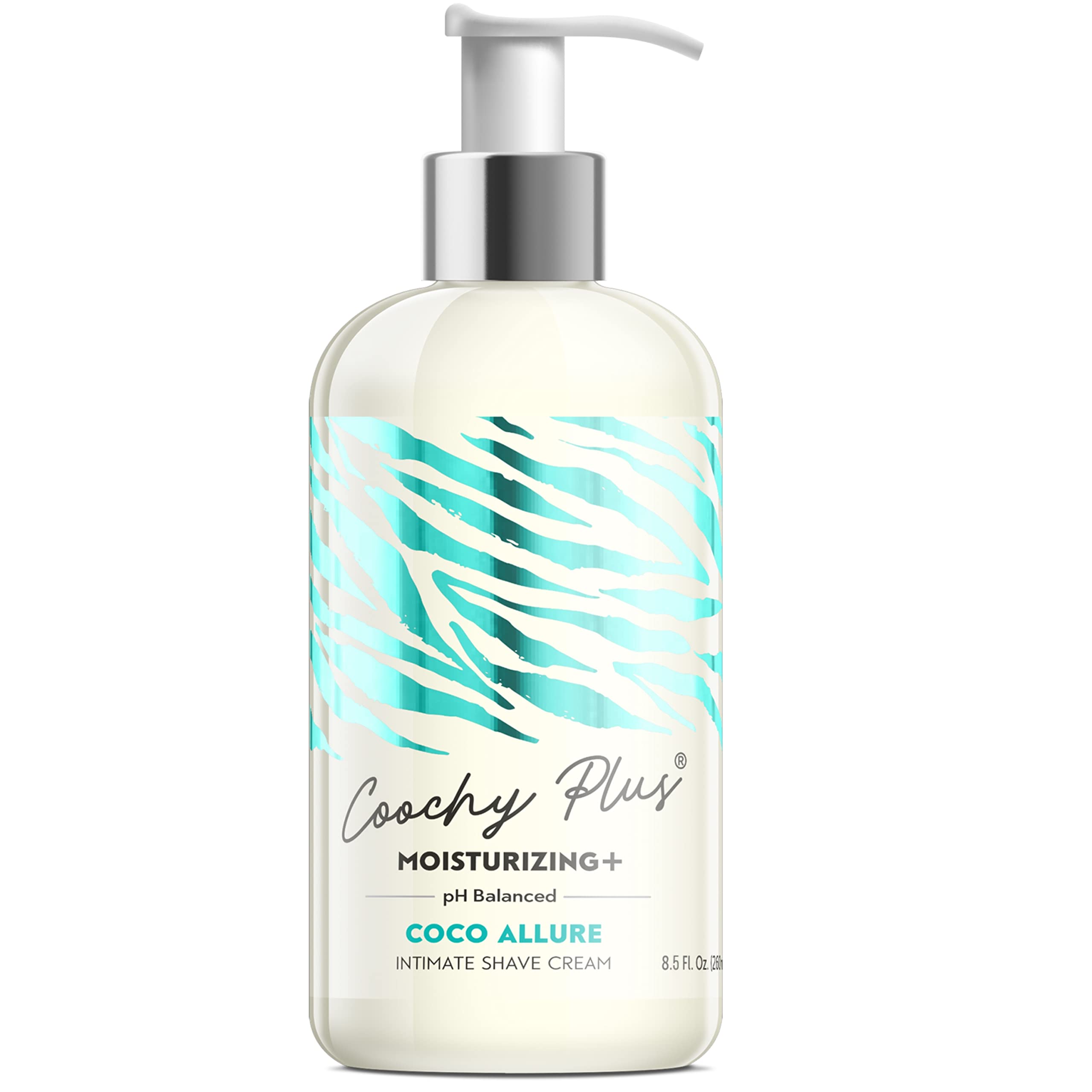 IntiMD Coochy Plus HydroLock Moisturizing + 3-Steps Kit Intimate Shave Gift Set: Nouria Pre-Shave Elixir Oil + Coochy Plus Shave Cream Coco Allure + Coochy Plus After Shave Protection Mist