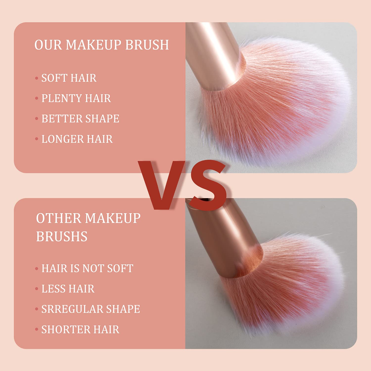 16PCs Marble Makeup Brushes Set Premium Synthetic Face Eye Lip Make Up Brush Kits for Foundation, Powder,Eyeshadow,Eyebrow,Eyelash,Eyeliner,Blending,Concealer,Contour,Highlight