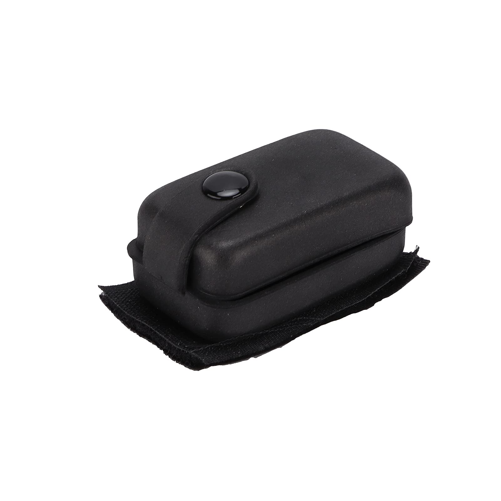 Acoustic Guitar Battery Pouch Black Pocket Carrying Case Bag Organizer PU Portable Holster Musical Instrument Accessories for Pickup