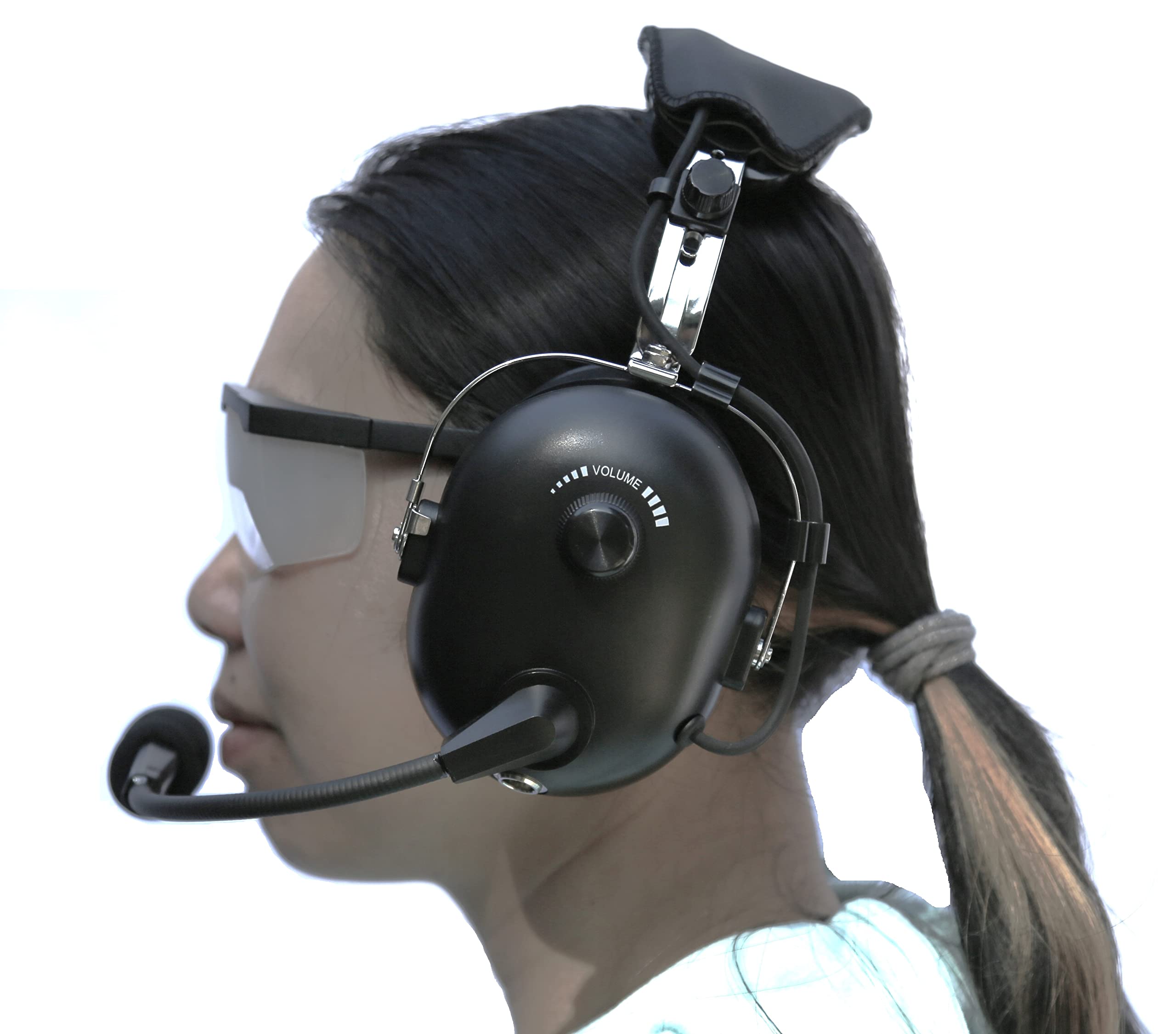 Crystal Pilot IFR View Limiting Device and Bag Tag with Light Gun Signals