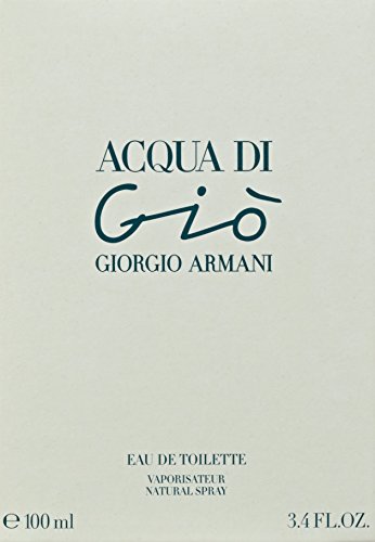 Acqua di Gio by Giorgio Armani for women Eau De Toilette Spray, 3.4 Ounces