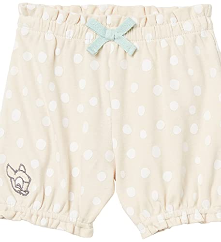 Amazon Essentials Disney | Marvel | Star Wars | Princess Baby Girls' Bloomer Shorts, Pack of 3, Bambi Nature, 18 Months