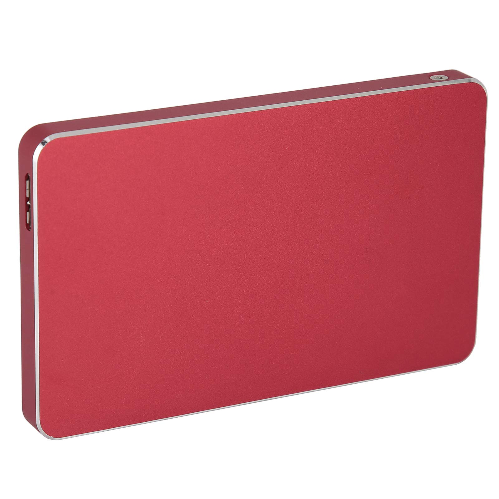 Portable Mobile SSD, USB 3.0 External Solid State Drive, No Noise Fast Hard Drive, Red Solid State Hard Disk for 98SE/ME/2000/XP/Vista/WIN7/WIN8(250GB)