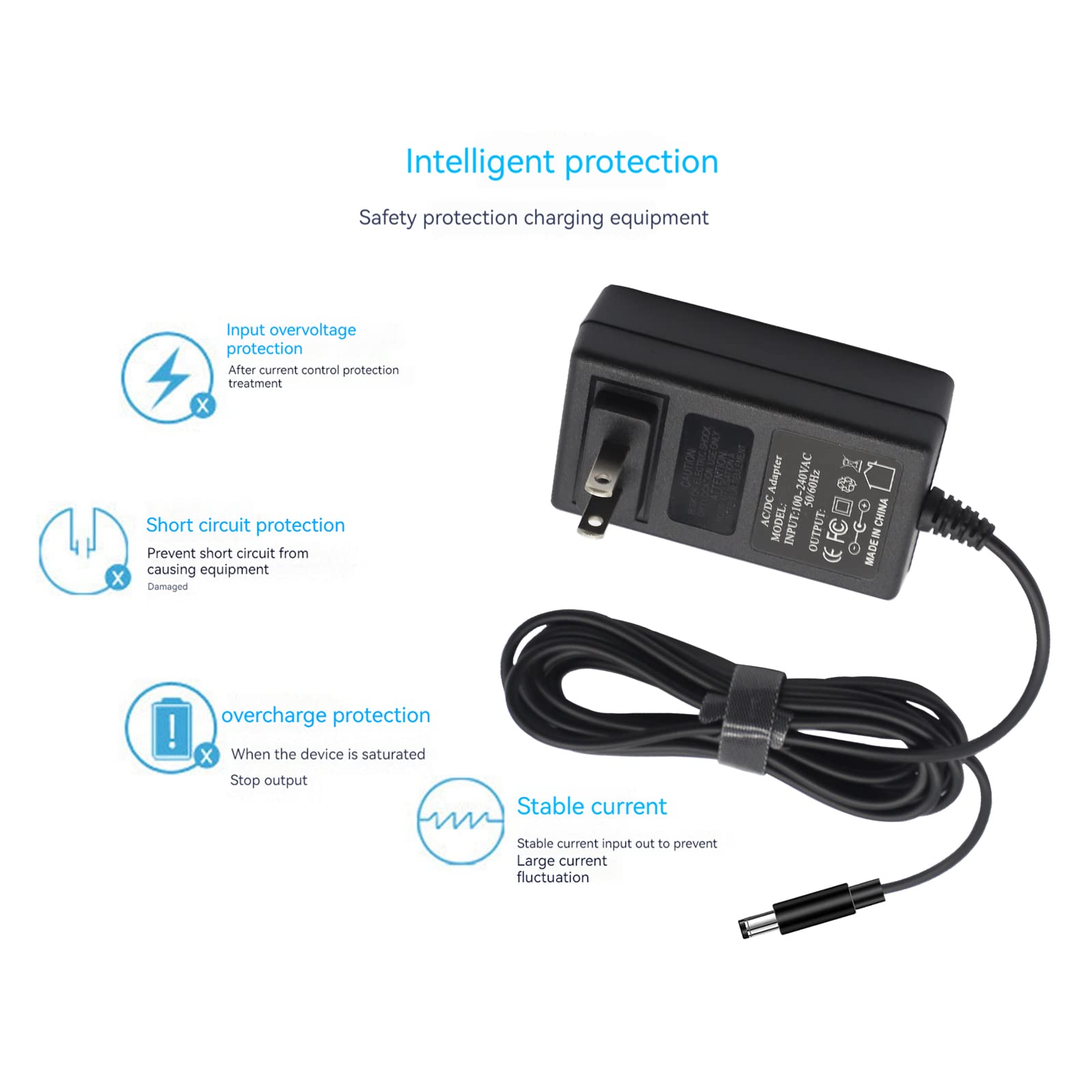 15V AC DC Adapter Charger Power Supply Cord