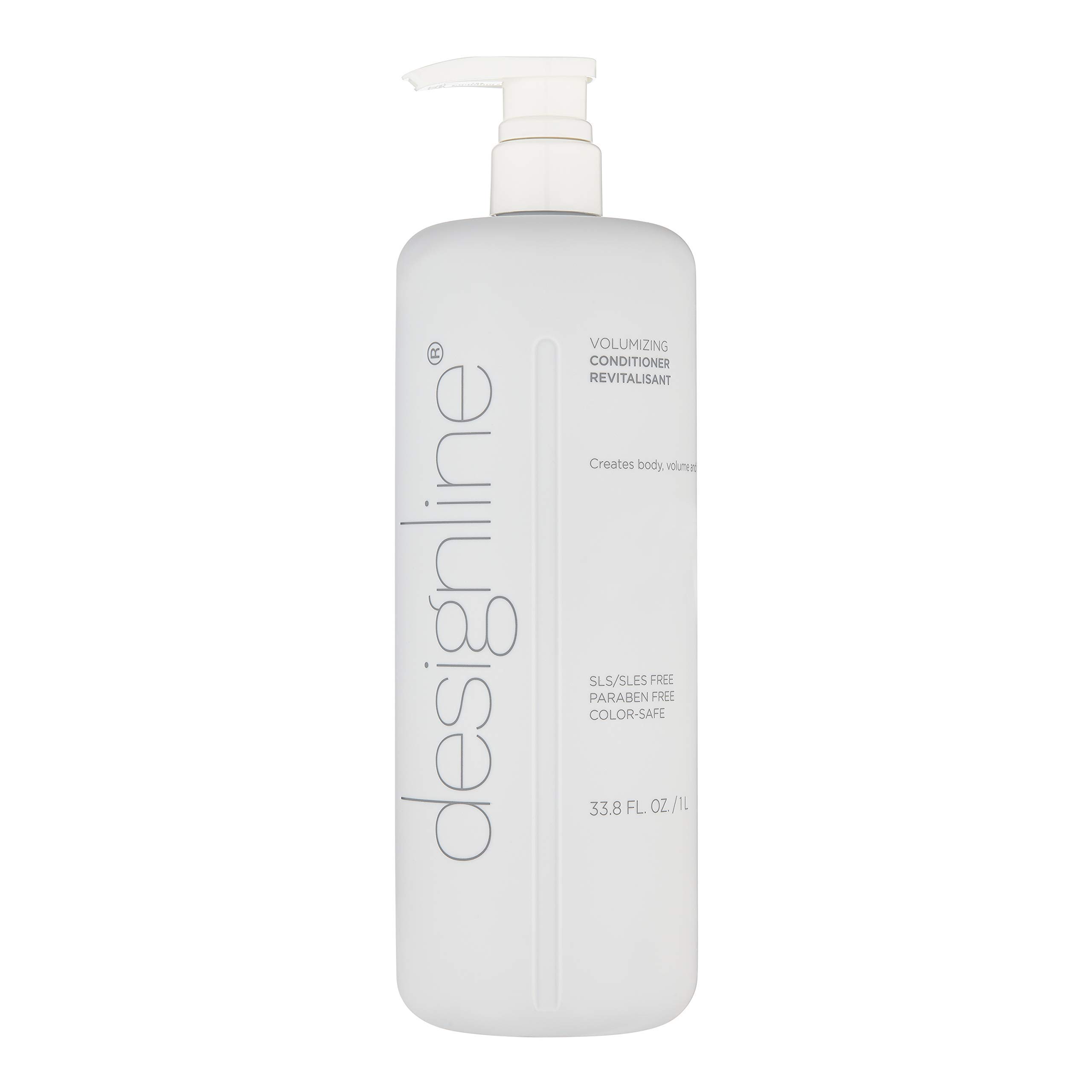 DESIGNLINE Volumizing Conditioner, 33.8 oz - Regis Sulfate Free Formula Boosts Volume and Detangles & Softens Hair (33.8 oz)