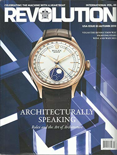 REVOLUTION MAGAZINE, CELEBRATING THE MACHINE WITH A HEARTBEAT, AUTUMN, 2018# 48