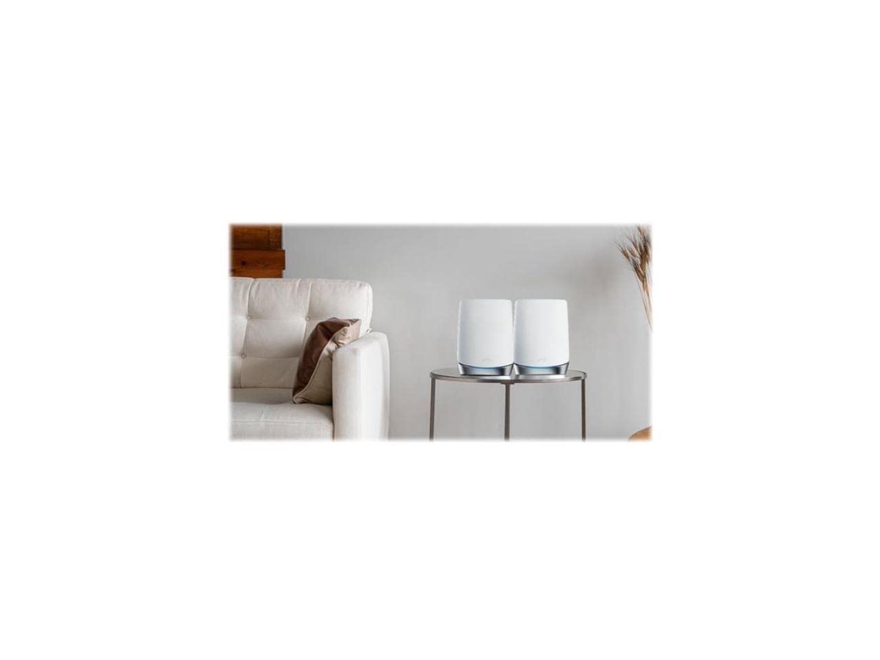 NETGEAR Orbi Whole Home Tri-band Mesh WiFi 6 System (RBK753) β Router with 2 Satellite Extenders | Coverage up to 7,500 sq. ft. and 40+ Devices | AX4200 (Up to 4.2Gbps)