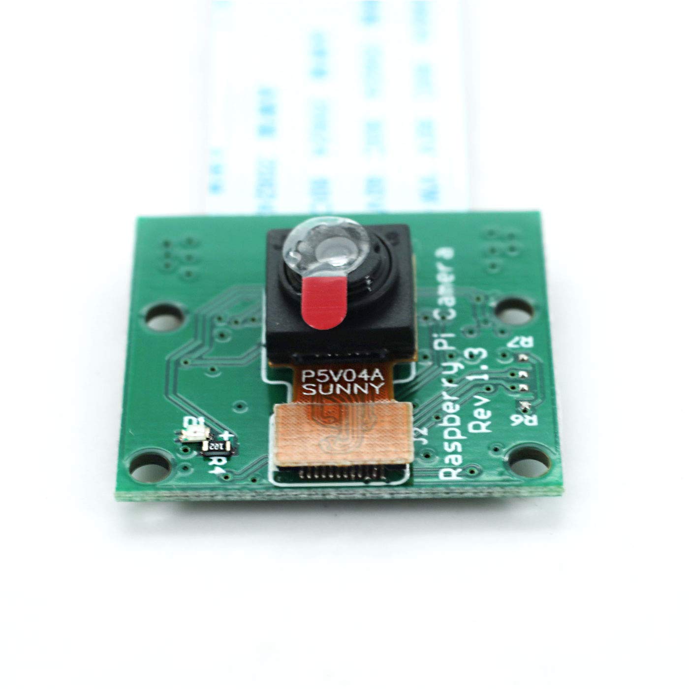DEVMO 2 Pcs 5 Million Pixels CSI Interface Camera Module with 15cm 6 Inch Flexible Cable Compatible with Raspberry Pi 3, 3B+, 4 and Model A/B/B+