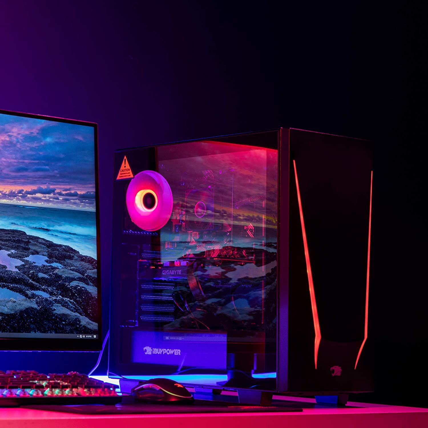 iBUYPOWER Pro Gaming PC Computer Desktop Trace 4 (AMD Ryzen 5 3600 3.6GHz, GeForce GT 730 2GB, 8GB DDR4 RAM, 240GB SSD, WiFi Ready, Windows 10 Home w/Tstar Mousepad