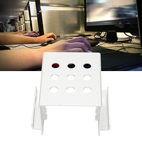 2.5in HDD Mounting Rack, SSD Mounting Bracket SSD HDD Metal Mounting Bracket, Mounting Adapter for Quad 2.5in HDD/SSD(Silver)