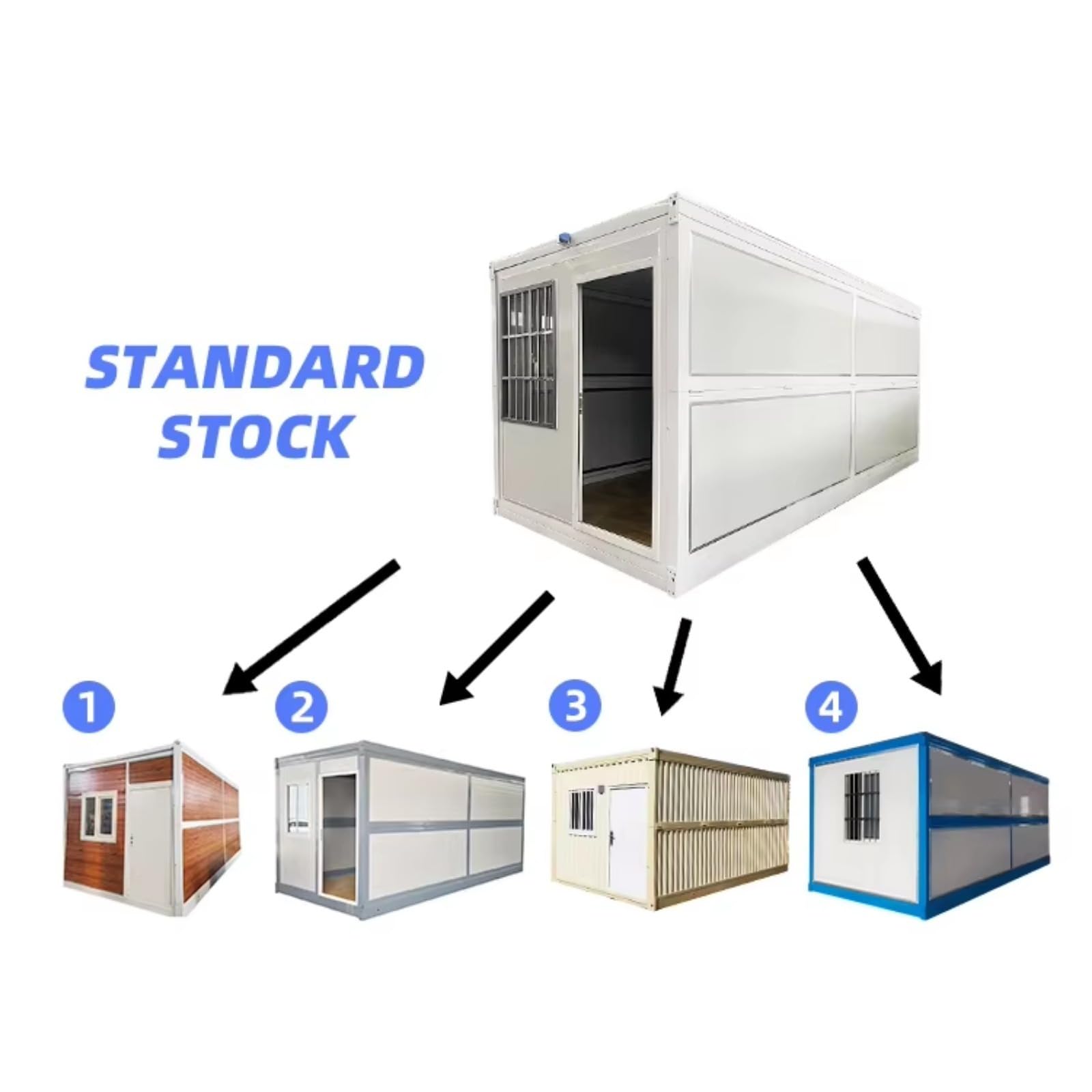 20 Foot Container Houses Prefabricated Cabins Homes Prefab Container Modern House
