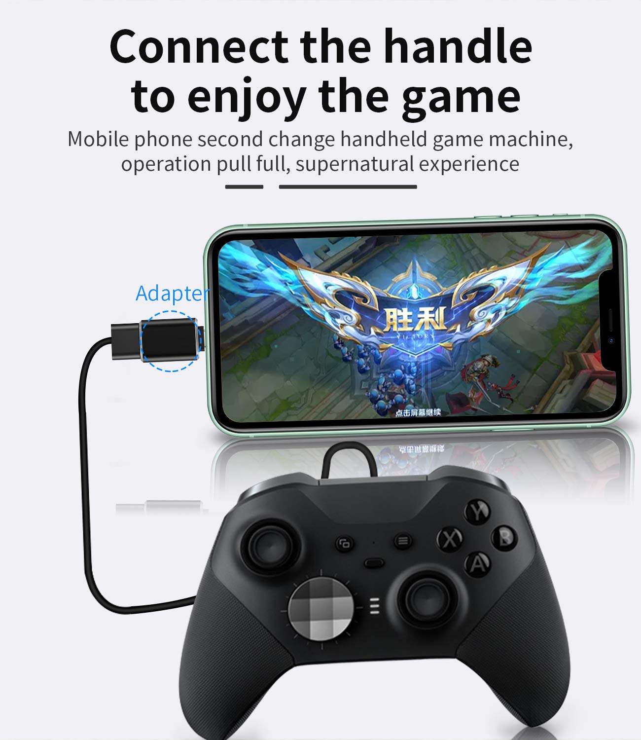 Lightning Male to USB3.0 Female Adapter OTG Cable for iPhone 12 11 Xr X XS 8 7 Plus Max Compatible with iPad Air Pro Mini,Support Camera Card Reader Mouse Keyboard Hubs Piano Converter Connect U Disk