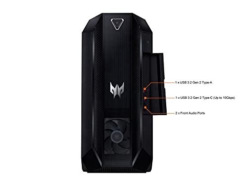 Acer Predator Orion 3000 PO3-620-UR17 Gaming Desktop Computer, Intel Core i7-10700 2.9GHz, 16GB RAM, 512GB SSD+1TB HDD, NVIDIA GeForce RTX 3070 8GB, Windows 10 Home