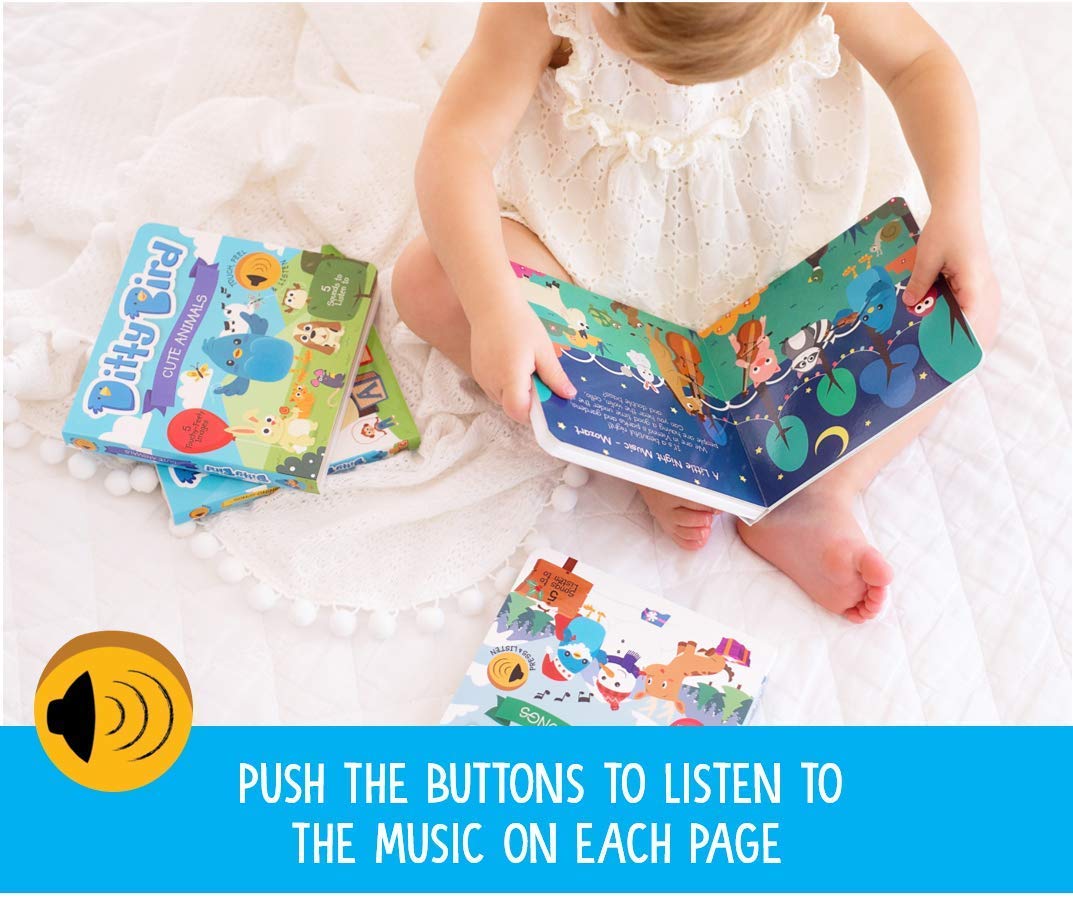 DITTY BIRD Classical Bundle: Classical Melodies & Ballet Combo with Batteries, Great Gift for Toddlers & Kids