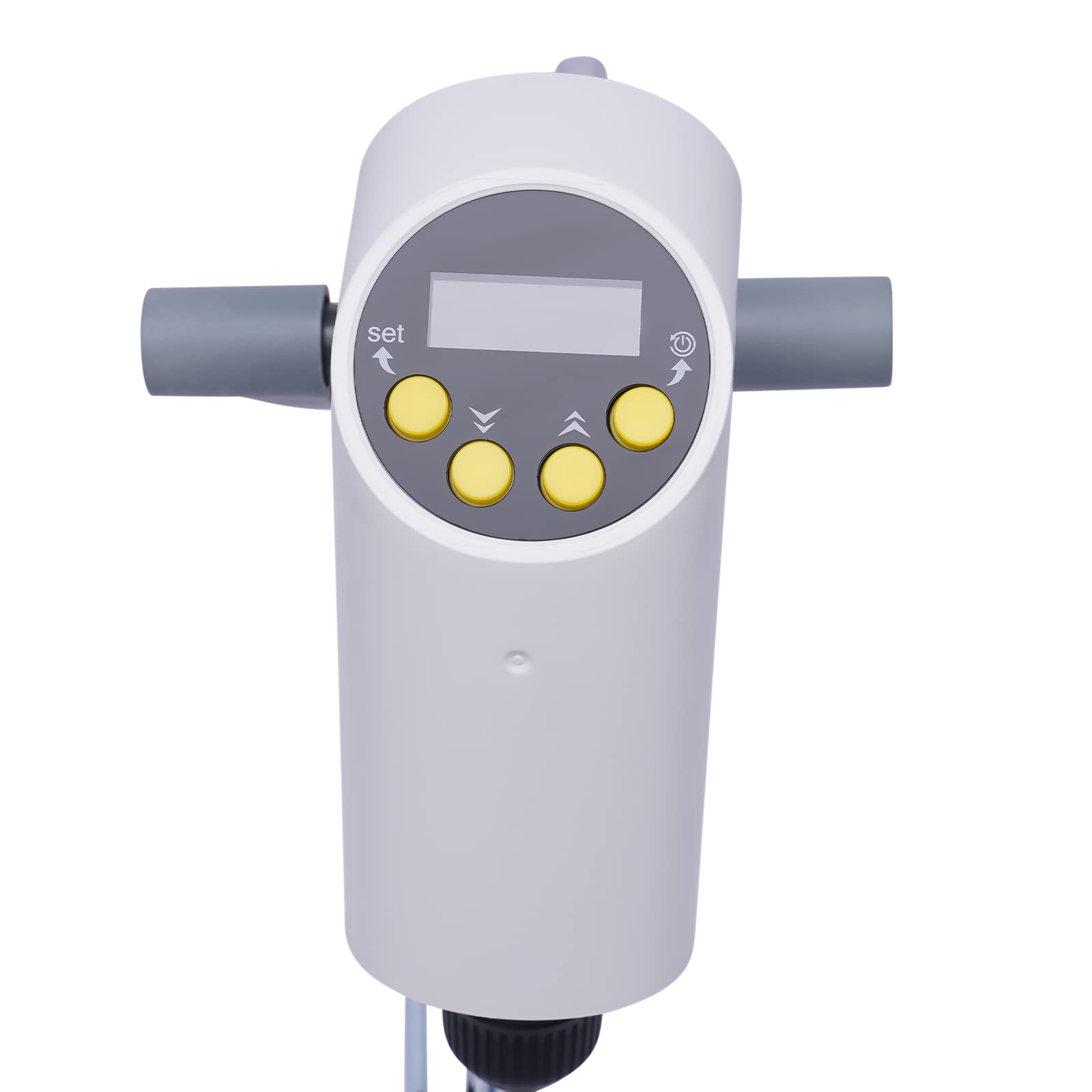 Lab Digital Overhead Stirrer Mixer 42-Quart 50000mpas 100-2000RPM, Laboratory Top-Mounted Electric Mixer Digital Display Agitator and Stainless Steel Stir Bar 100-240V-L8