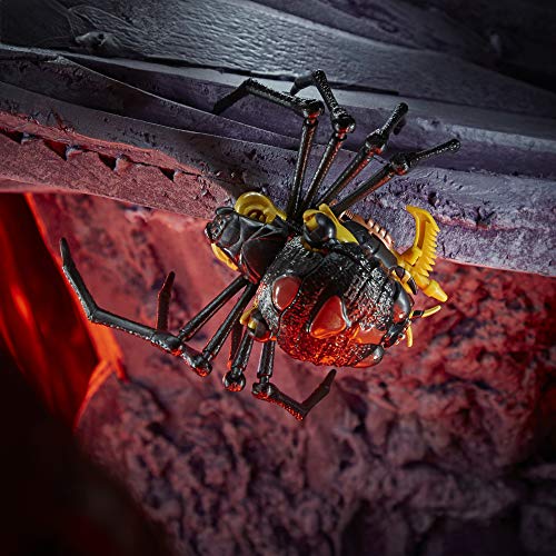 Transformers Toys Generations War for Cybertron: Kingdom Deluxe WFC-K5 Blackarachnia Action Figure - Kids Ages 8 and Up, 5.5-inch
