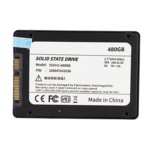 2.5in SSD, Low Consumption 3 SSD Aluminum Alloy Case for PC for Laptop for Desktop Computer(#3)