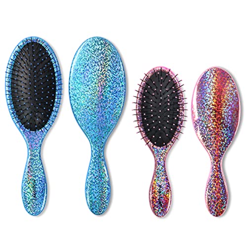 MagicSpell pro 2 brush set for all hair types (Shiny Blue & Pink)