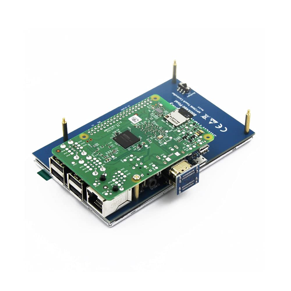 Treedix 5 Inch Display Touch Screen LCD Display HDMI Interface 800×480 Color Touch Screen Module with Touch Pen Compatible with Raspberry Pi 3B+/4B