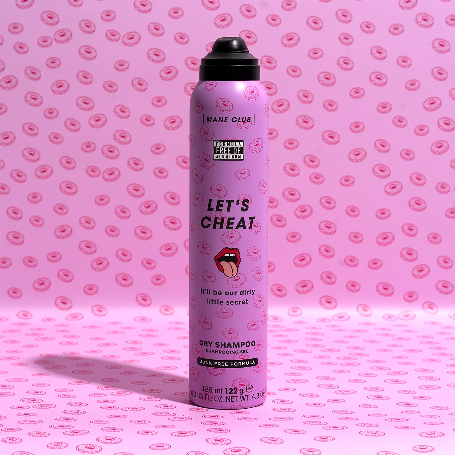 MANE CLUB Let's Cheat Dry Shampoo, cruelty free, vegan, no sulfates or parabens, 4.3 Oz