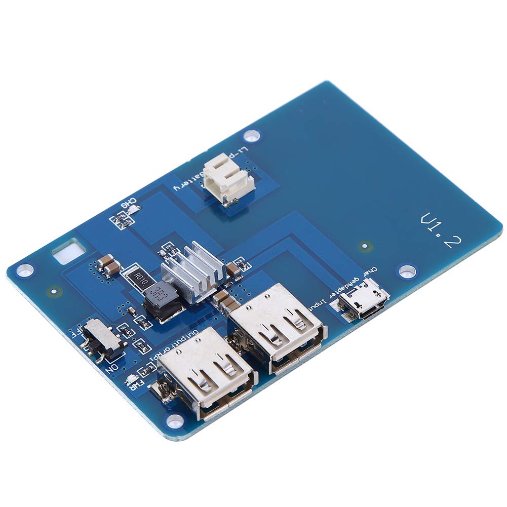 Lipo Battery Expansion Board, 3 Power Pack Expansion Board with Independent Field Power Supply and USB Output