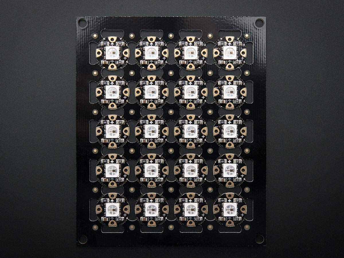 Adafruit Flora RGB Smart NeoPixel Version 2 - Sheet of 20