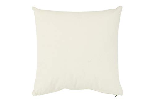 Creative Co-Op Oh, Hello Embroidered Square Cotton Pillow, Grey