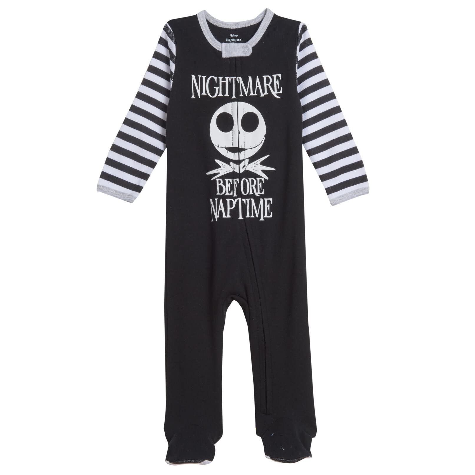 Disney Nightmare Before Christmas Newborn Baby Boys Footed Coverall 6-9 Months