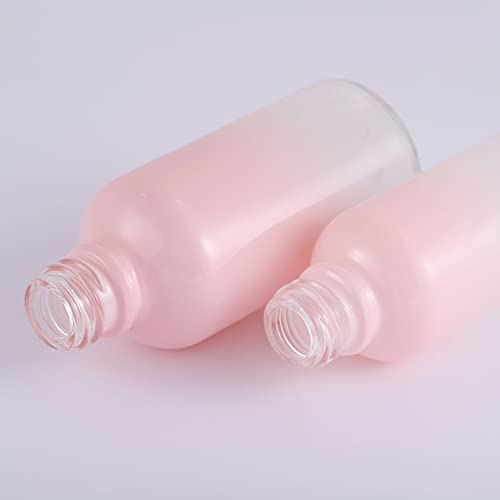 6PCS Glass Dropper Bottle,MoreChioce 10ml Empty Glass Bottle with Dropper Refillable Glass Bottle Container for Skin Care Liquid,Makeup Liquid,Cosmetic
