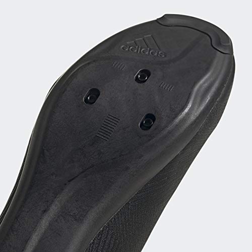 adidas unisex adult The Road Cycling Shoe, Black/White/Black, 8 Women Men US