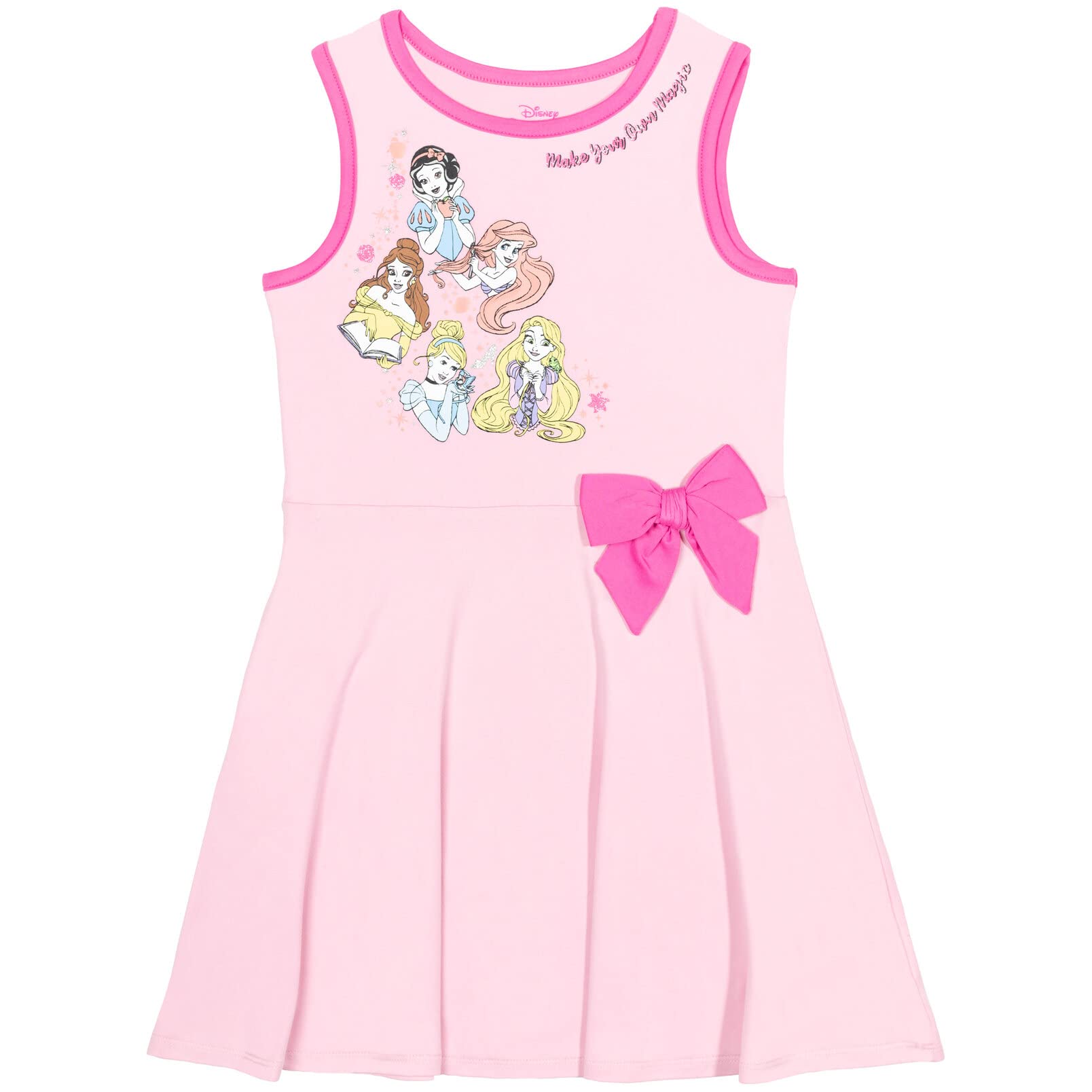 Disney Princess Rapunzel Snow White Cinderella Little Girls 2 Pack Dresses Disney Princesses 7-8