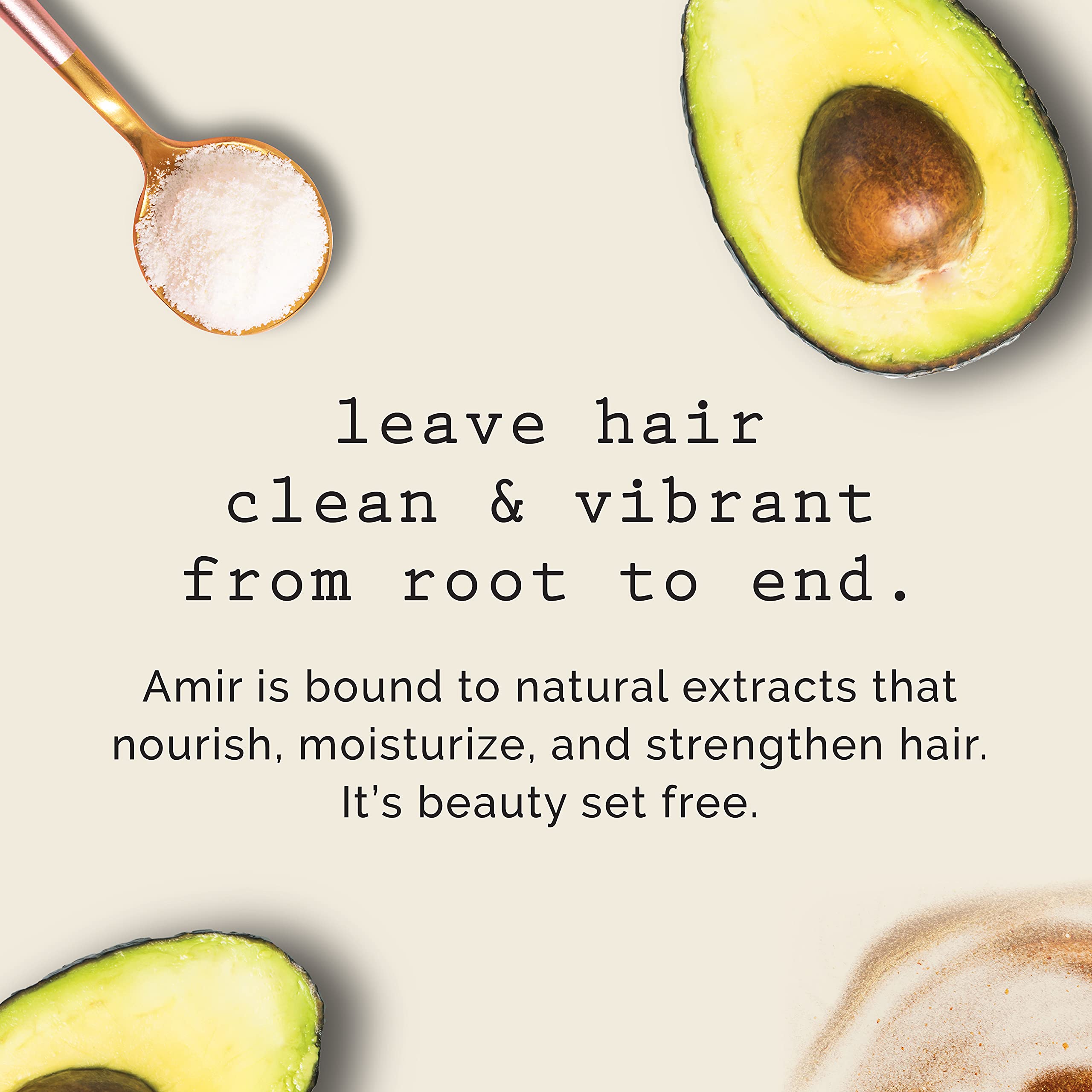 Amir Clean Beauty Moisturizing Conditioning Treatment, 12 fl oz