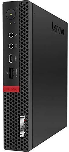 Lenovo ThinkCentre M720q Tiny Desktop Computer, Intel i3-8100, 8GB RAM, 256GB NVMe, 4K Monitor Support DisplayPort, HDMI, AC Wi-Fi, Bluetooth - Windows 10 Pro (Renewed)