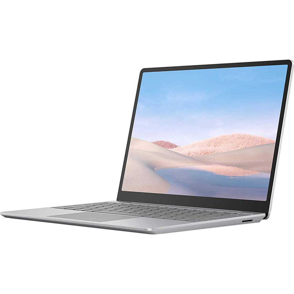Microsoft THJ-00001 Surface Laptop Go 12.4 inch Intel i5-1035G1 8GB/256GB Touchscreen Platinum Bundle 365 Personal 1 Year Subscription for 1 User
