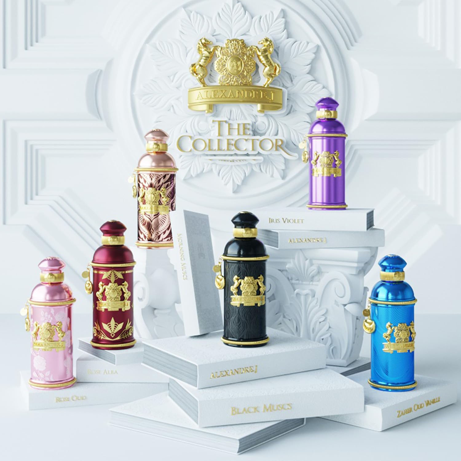 Alexandre J The Collector Morning Muscs Eau de Parfum Spray, 3.4 Ounce